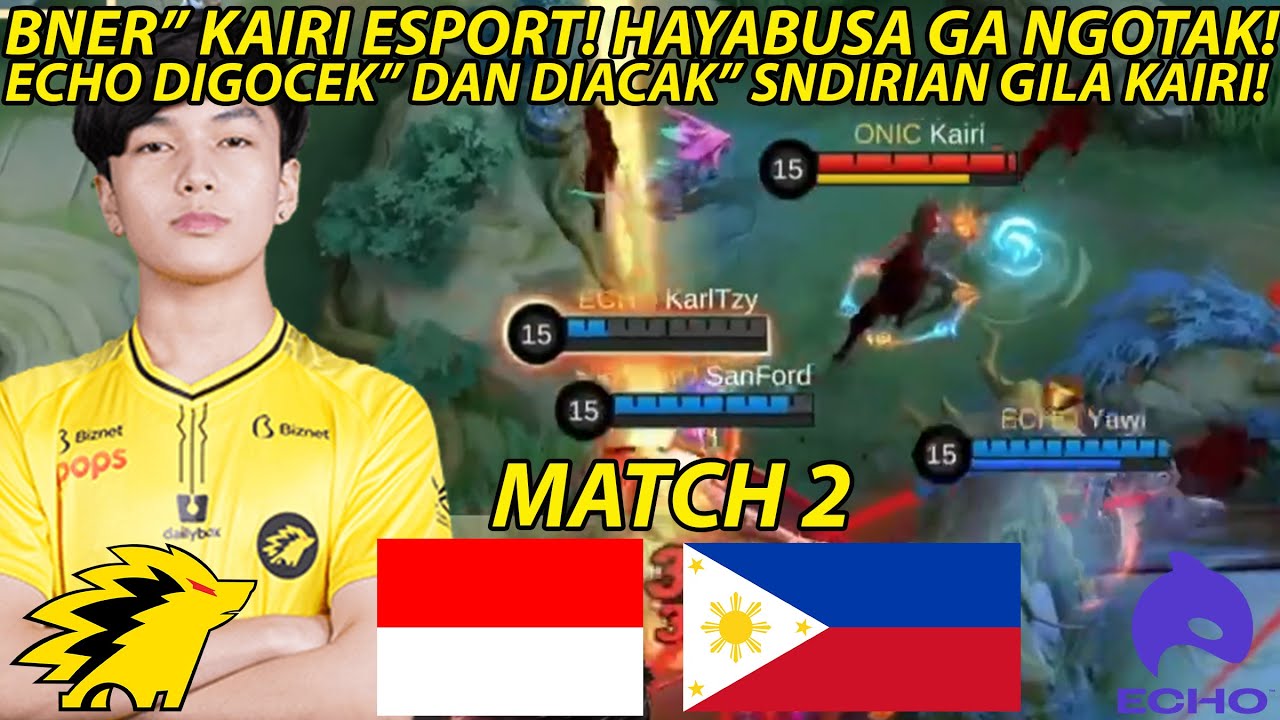 BNER" KAIRI ESPORT! HAYABUSA KAIRI MENGGILA GOCEK" KAYAK MESSI! GILA ...