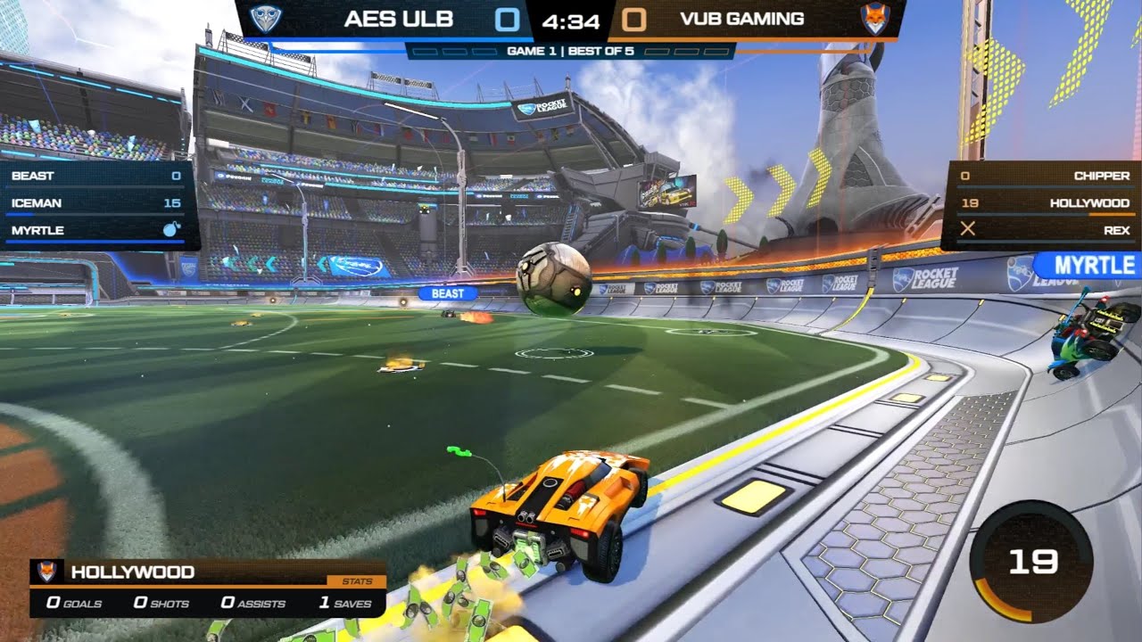 Rocket League Custom Spectator Overlay V2 | Showcase 10 - YouTube