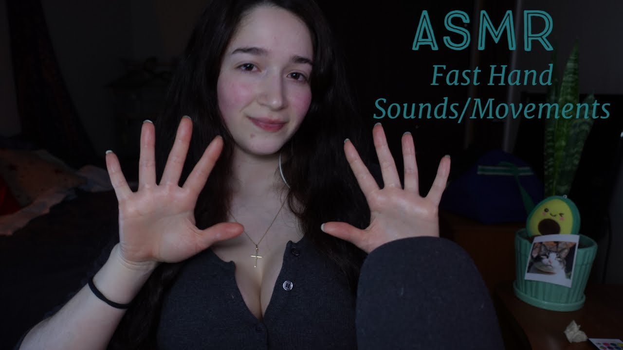 ASMR Fast Hand Sounds/Movements (No Talking) ~ Background ASMR For Studying, Sleeping, Relaxing ...