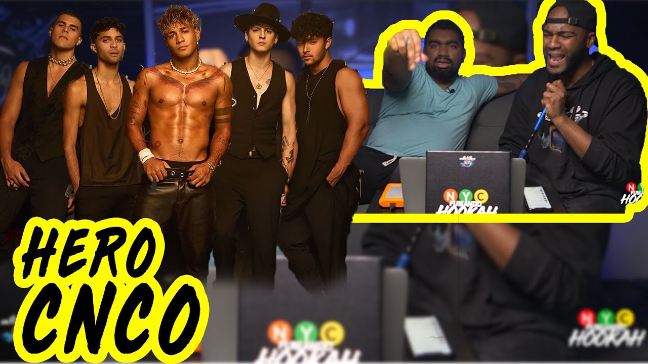 CNCO - Hero ( Audio Reaccion ) NYC Fumando Hookah - YouTube