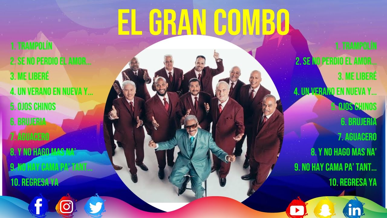 El Gran Combo ~ Especial Anos 70s, 80s Romântico ~ Greatest Hits Oldies ...