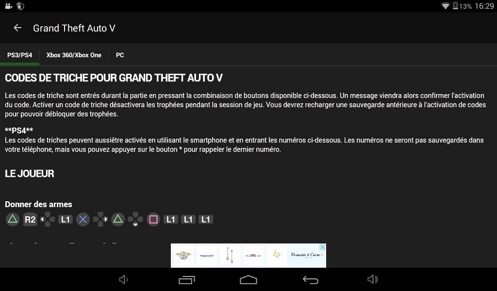 Codes GTA 5 (PS3/PS4) ! - YouTube