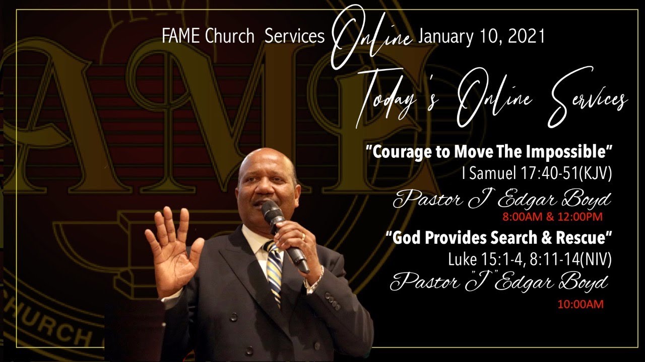 "God Provides Search & Rescue" Pastor "J" Edgar Boyd - YouTube