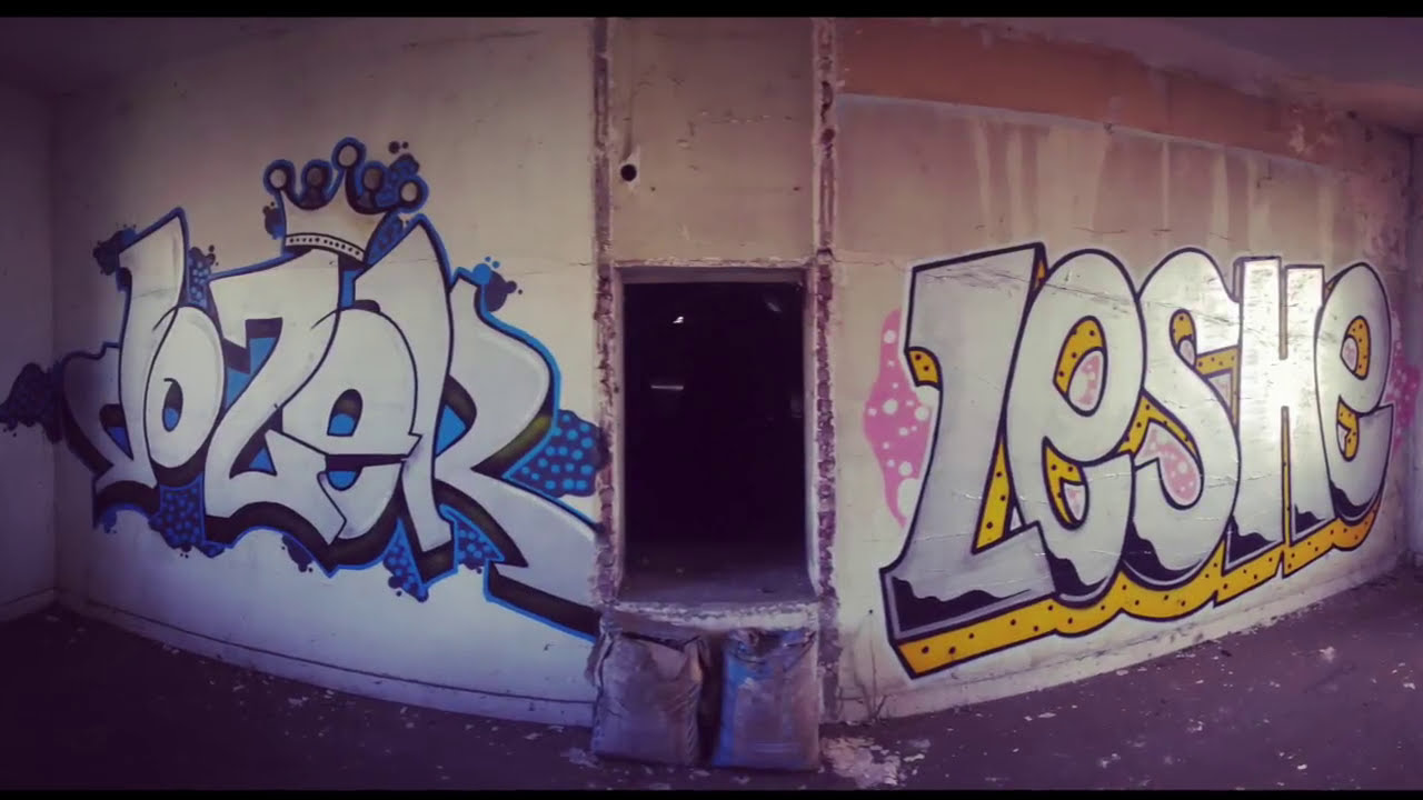 Graffiti - Dozer CT // Flash Visite // Gopro 2017 - YouTube