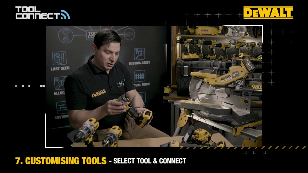 Tool Connect 7 Customising Tools - YouTube