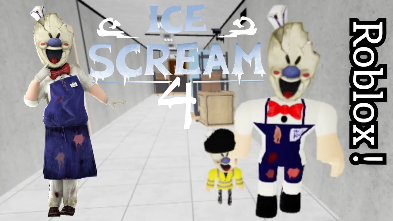 Ice Scream 4 Roblox jumpscares - YouTube