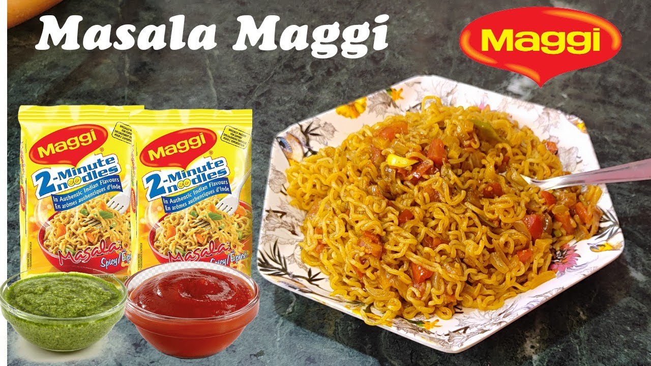 मसाला मैगी टेस्टी रेसिपी || Masala Maggi Recipe | vegetable Masala ...