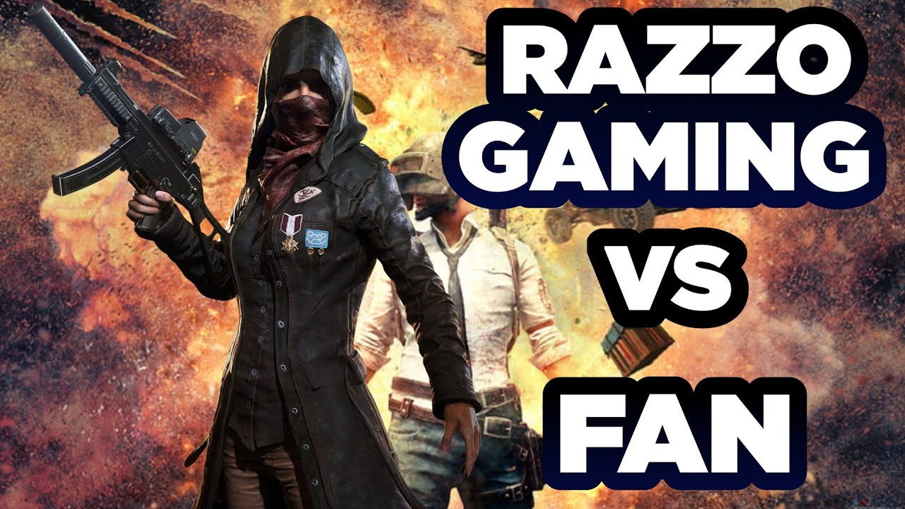 RAZZO GAMING VS FAN. (HIGH PING GAMEPLAY😑😑) - YouTube