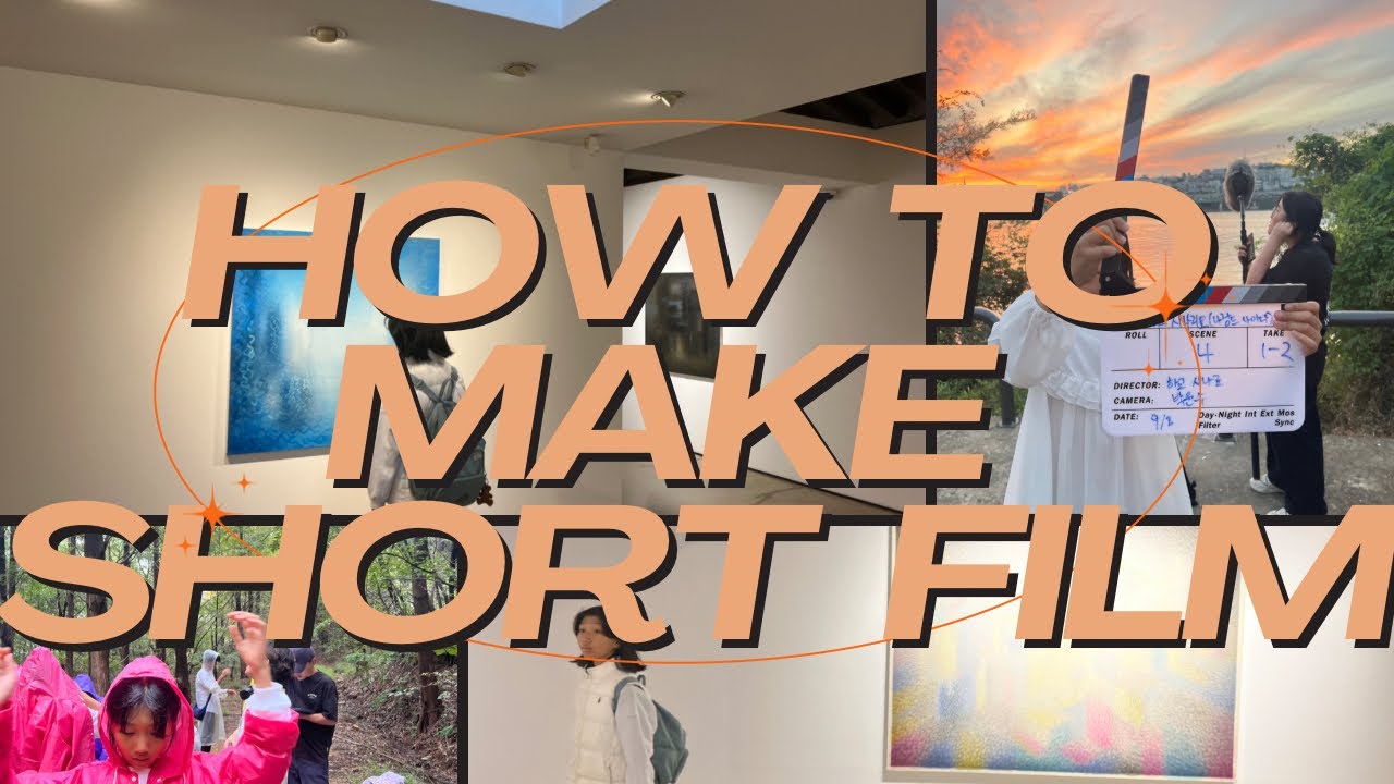 [ fun비디오 ] HOW TO MAKE SHORT FILM FOR KIDS 🎬 | 메이킹 필름 | 영화제작 | 하교시나리오 ...