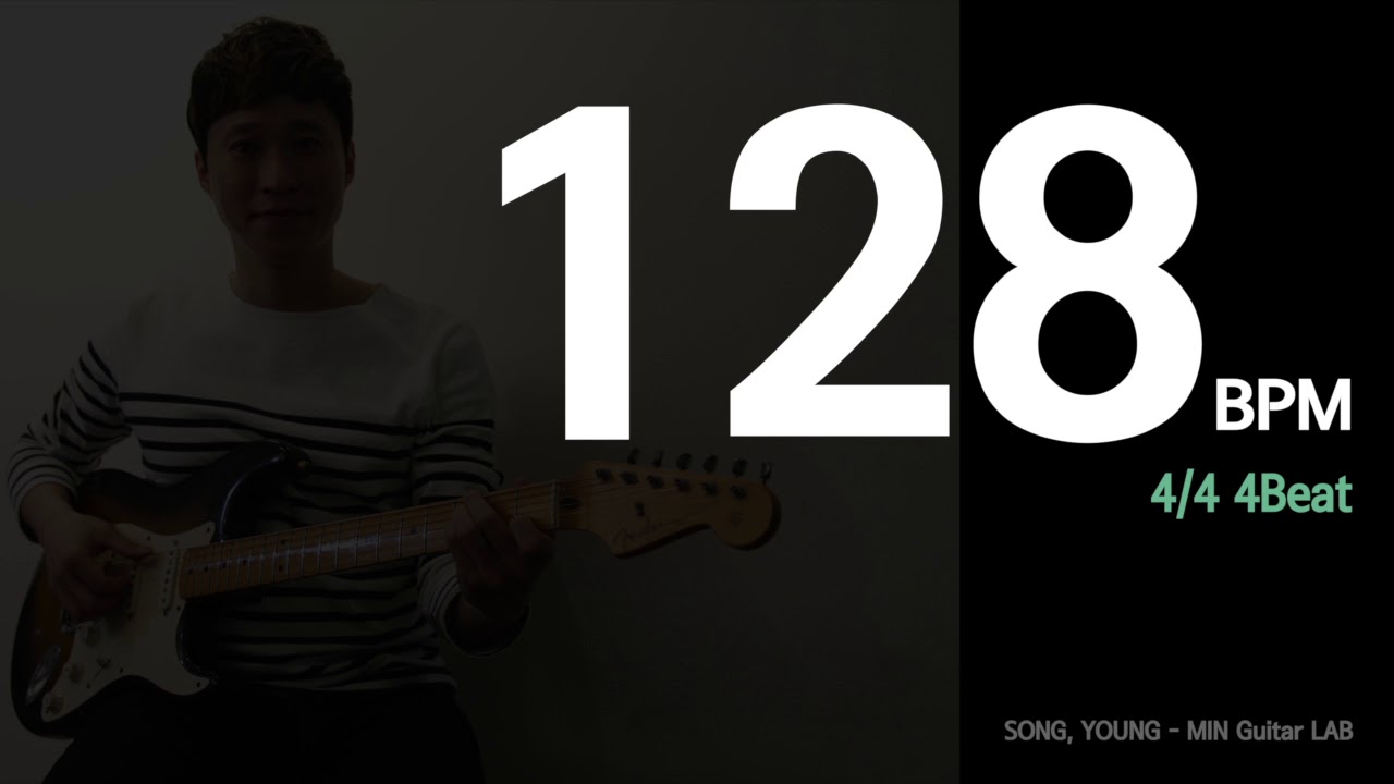 128 BPM Metronome 1Hour - YouTube