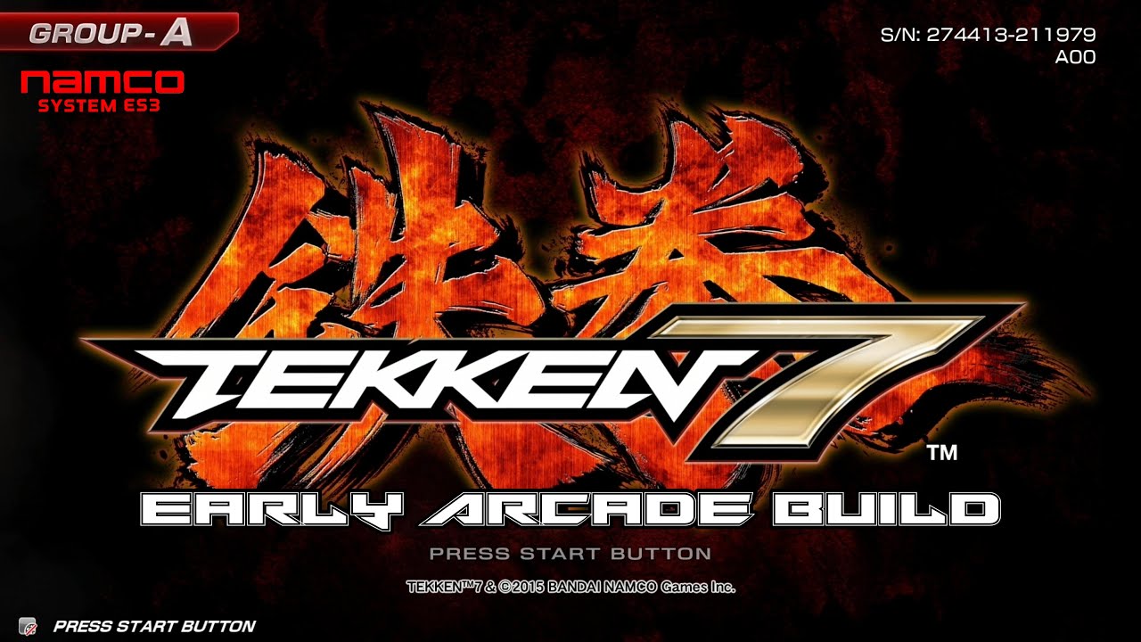 Tekken 7 Early Arcade Build Namco System ES3 4K 60 FPS - YouTube