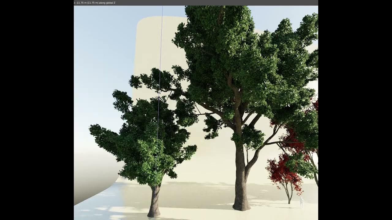 3D Trees made with Geometry Nodes - YouTube
