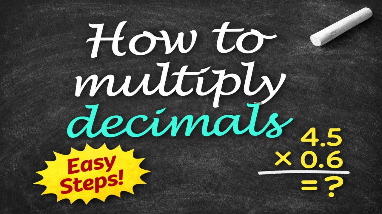 Multiplying Decimals Made Easy | How to Multiply Decimals Correctly ...