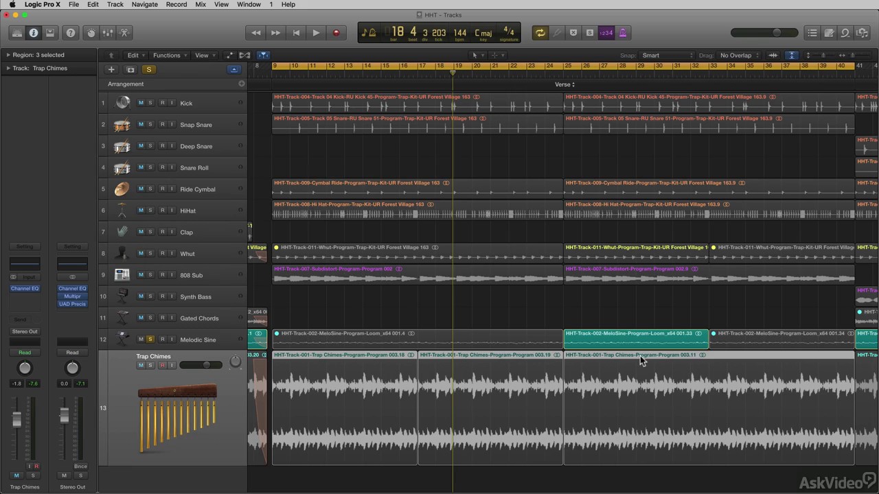 Dance Music Styles 113: Hip Hop Trap - 9. Trap Melodies Chord ...