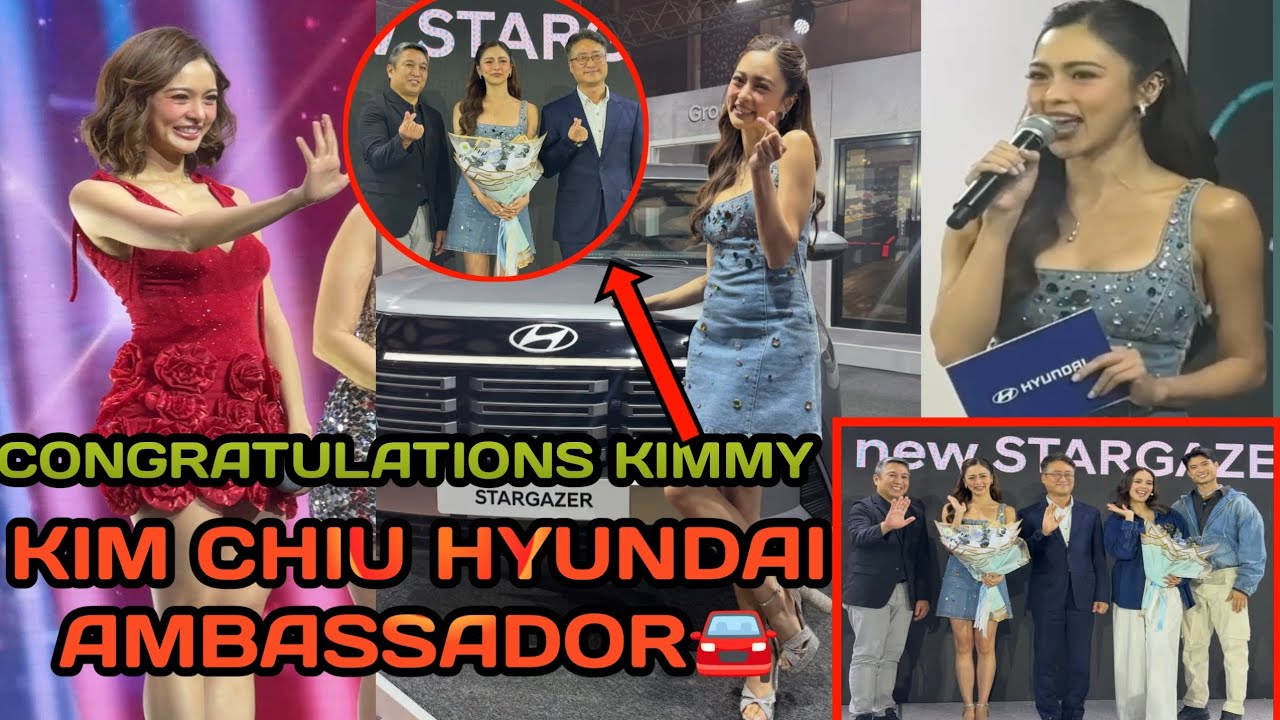 Kim Chiu sparked excitement for the Korean car brand's latest model ...