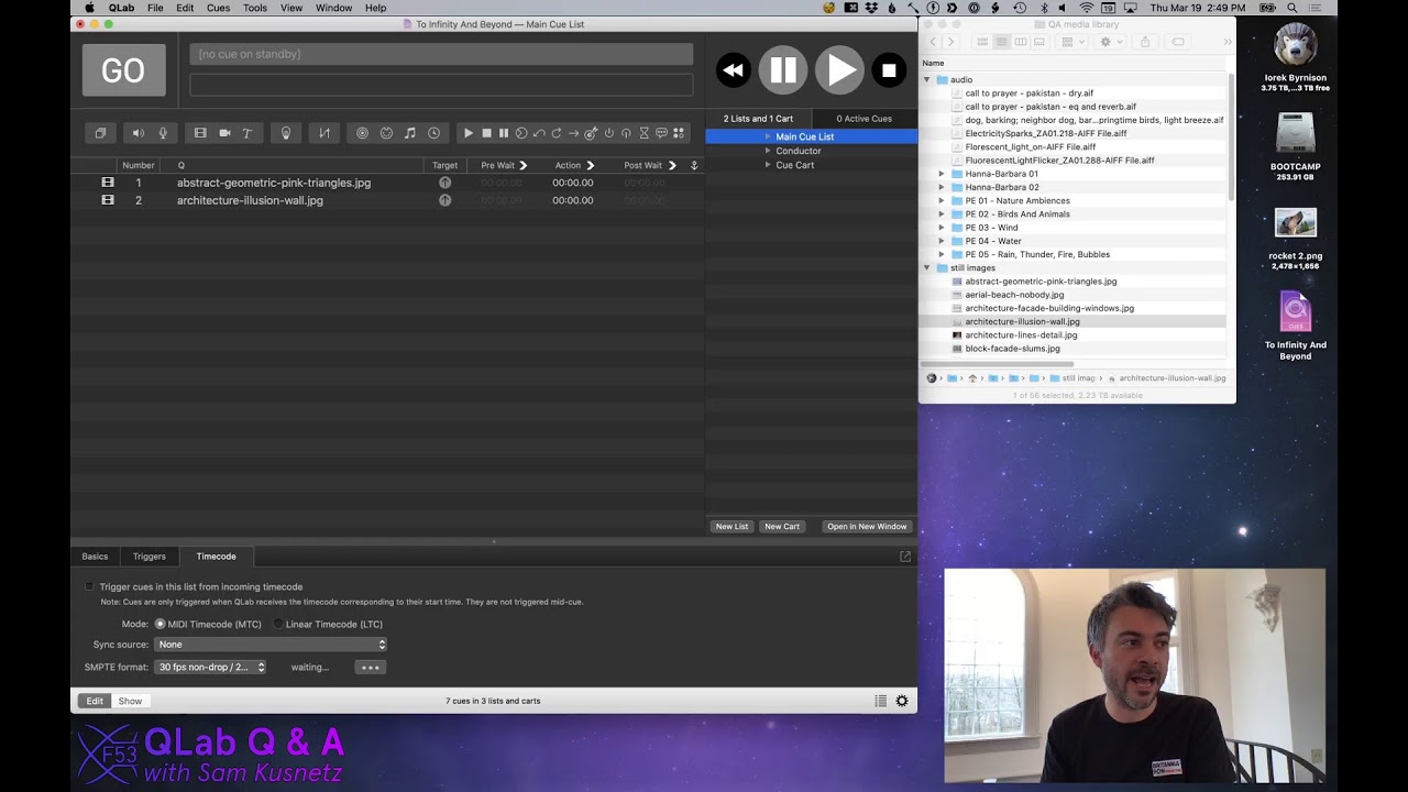 QLab Q & A March 19, 2020 - YouTube