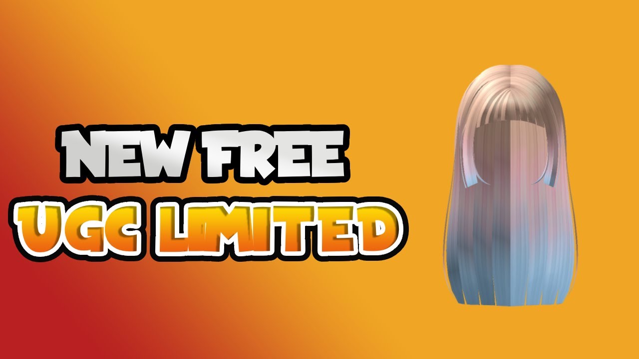 "New" Free Limited UGC Hair - YouTube