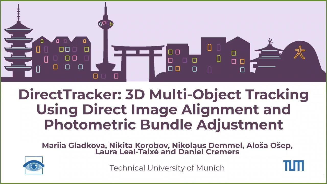 DirectTracker: 3D Multi-Object Tracking using Image Alignment and Photometric Bundle Adjustment ...