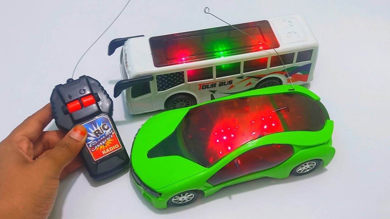 Rc Bus & Rc Car Unboxing | Remote Control Car | Remote Car - YouTube