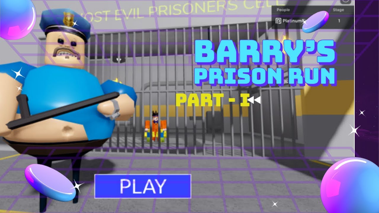 Conquer the Ultimate Roblox Prison Escape: Barry's Prison Run! PART ...