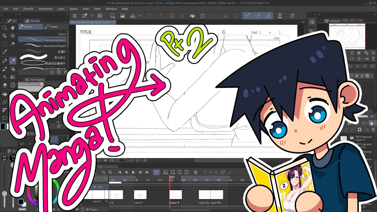animating manga ive read pt.2 - YouTube