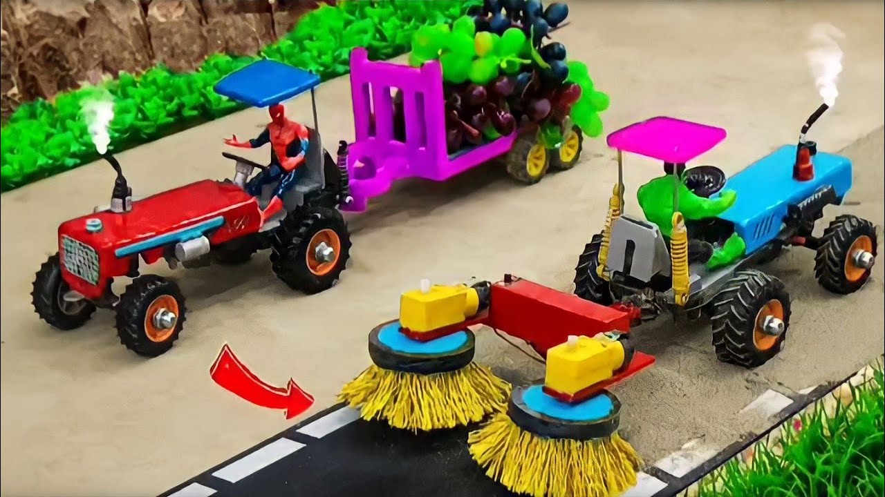 Diy Tractors Make Mini Confused Modern Street Southwest Burning Lantern ...