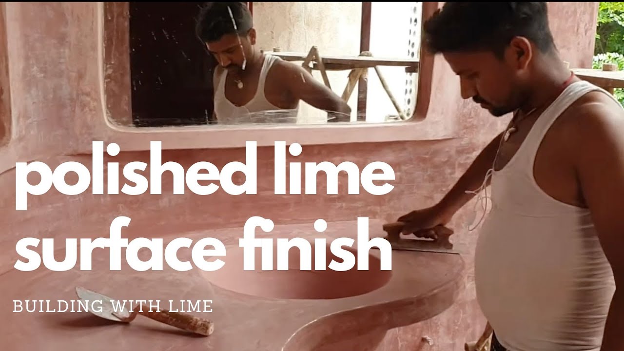 How to do Polished Lime Surface finish - YouTube