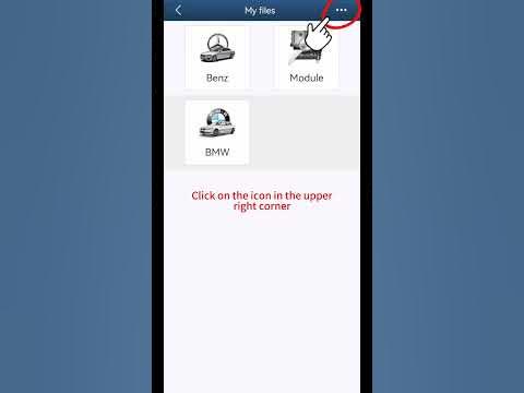 How to Export Yanhua Mini ACDP Folder (Android System)- OBDII365 - YouTube