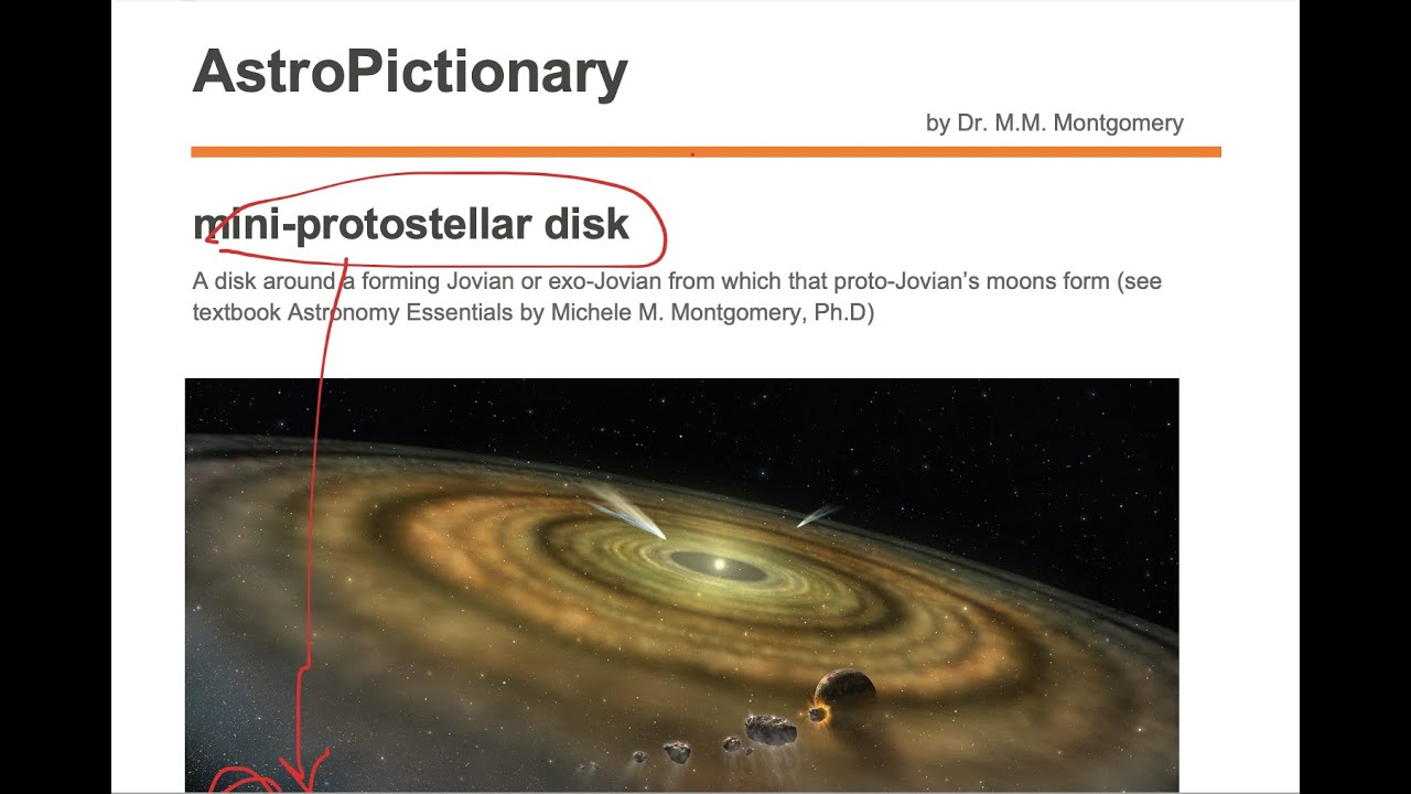 mini-protostellar disk - YouTube