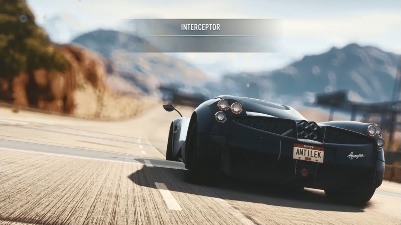 Need for Speed™ Rivals PS4 - Pagani Huayra - Interceptor - YouTube