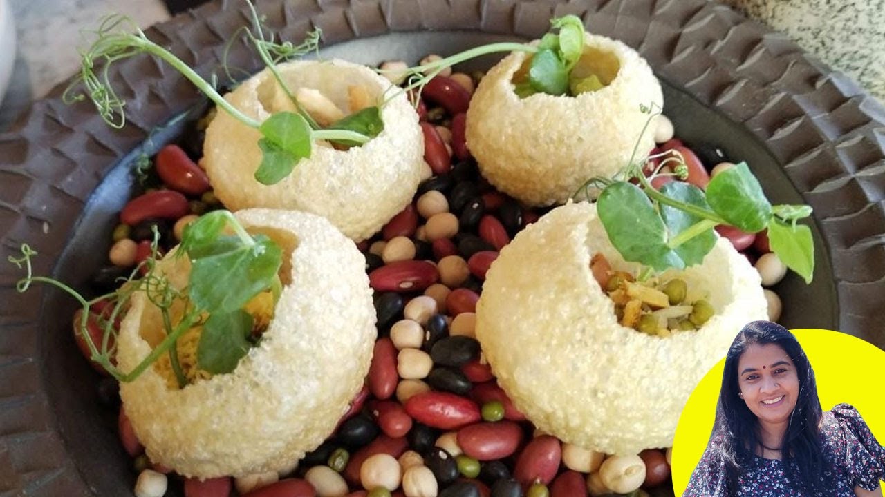 How to Make Pani Poori at Home | Easy Pani Puri | ഈസി ആയി വീട്ടിൽ പാനി ...