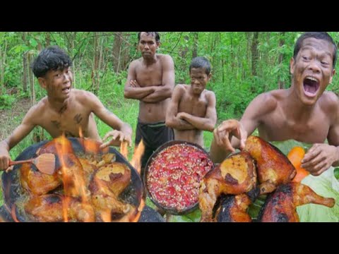survive in the Rainforest funny video - YouTube