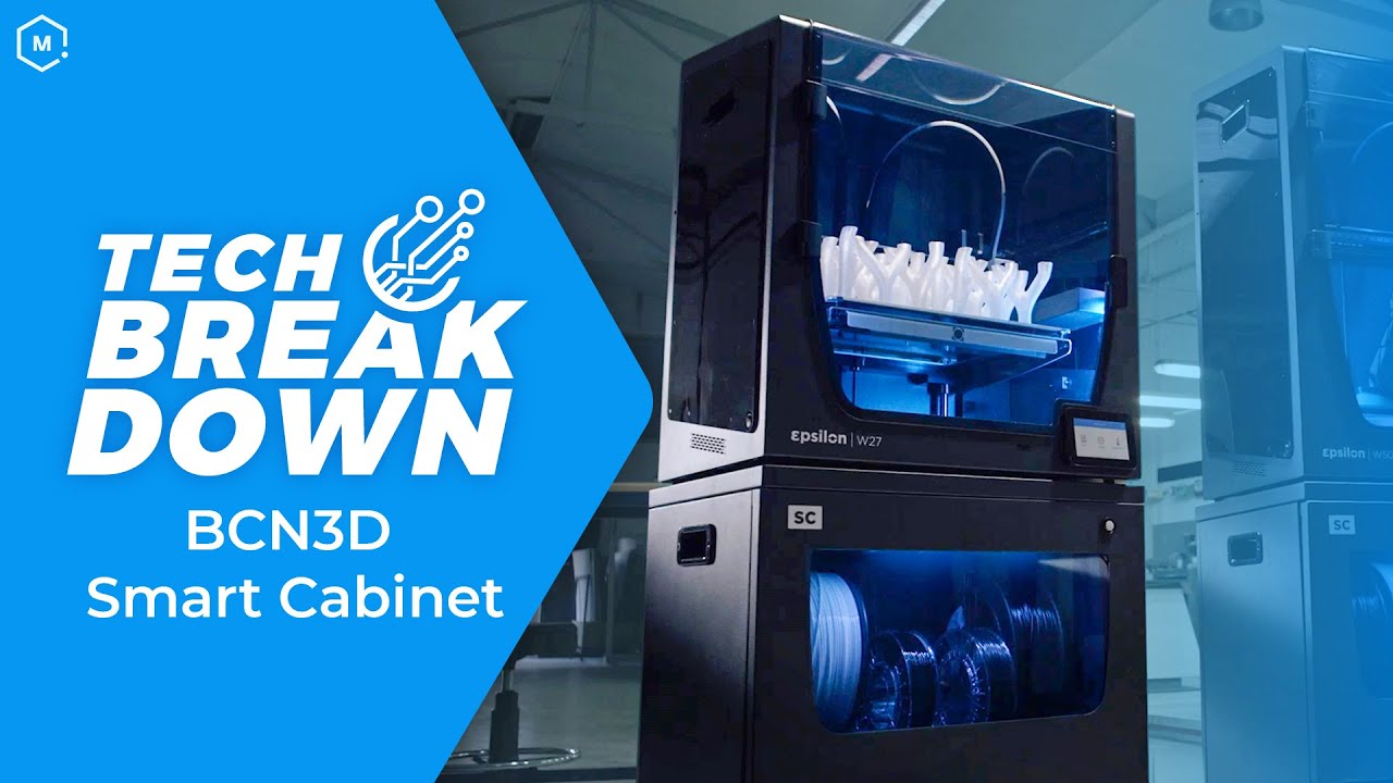 BCN3D Smart Cabinet 3D Printer Ecosystem // Tech Breakdown - YouTube