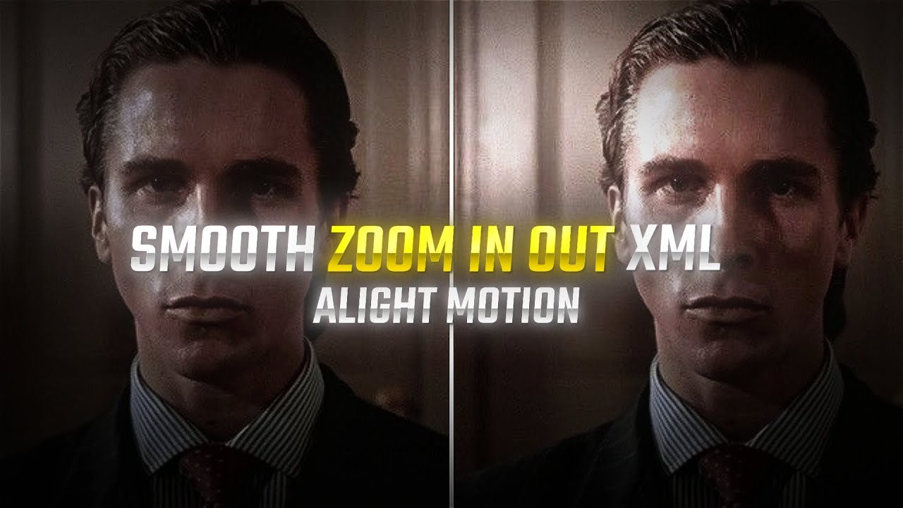 Smooth Zoom In Out Effect | XML | Alight Motion - YouTube