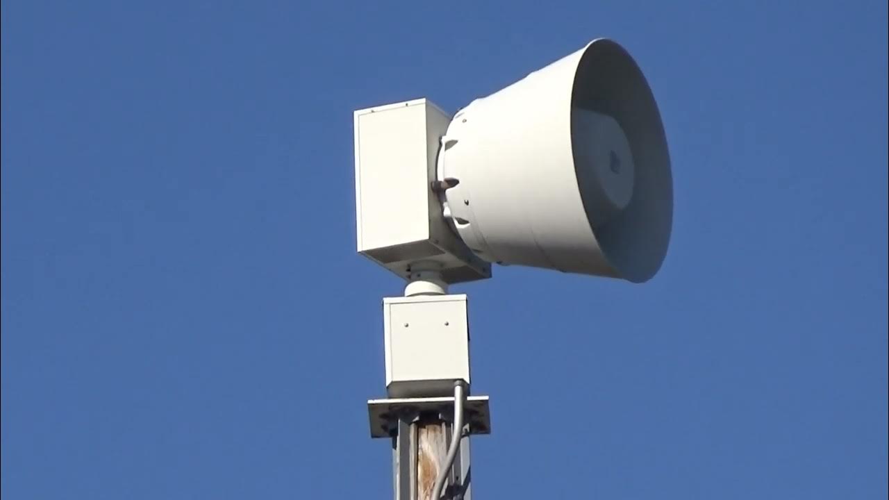 Federal Signal 2001 SRN Alert Attack Siren Test Racine WI 10 1 22 federal-signal-2001-srn-alert-attack-siren-test-racine-wi-10-1-22