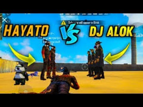 2 Hayato vs 4 alok best clash squad match by lord gaming - YouTube