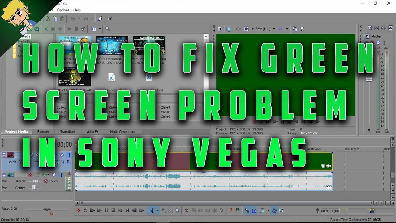 How To Fix Green Screen Problem In Sony Vegas YouTube How To Fix Green Screen Problem In Sony Vegas YouTube