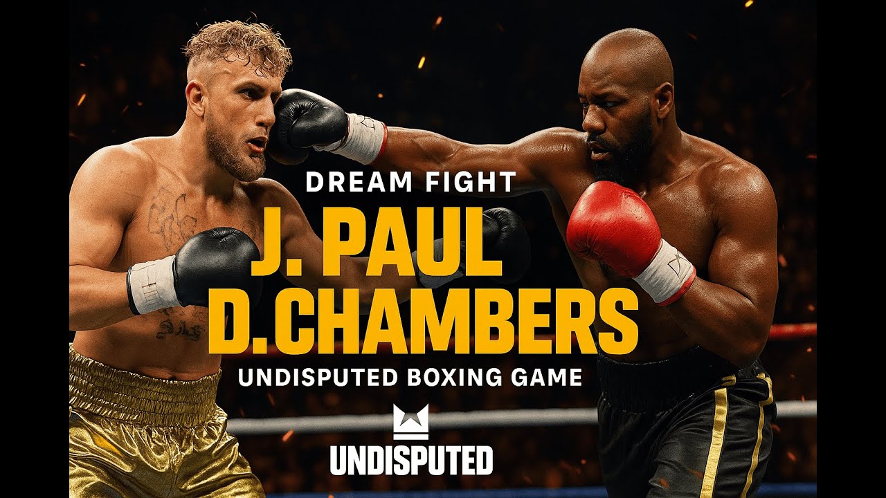 Jake Paul vs Damian Chambers - Undisputed Boxing Game - Full Fight ...