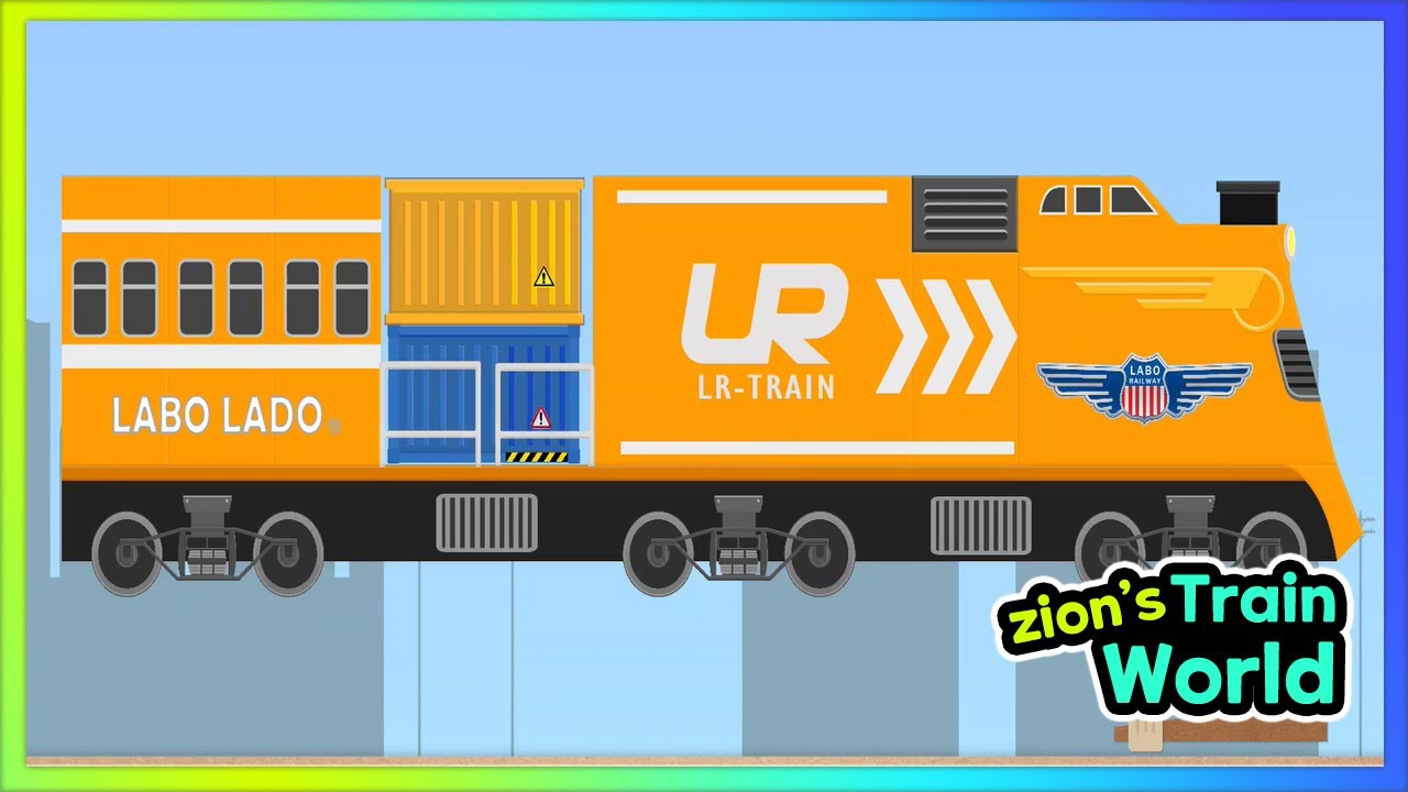 Labo Brick Train #554 Train Game - YouTube