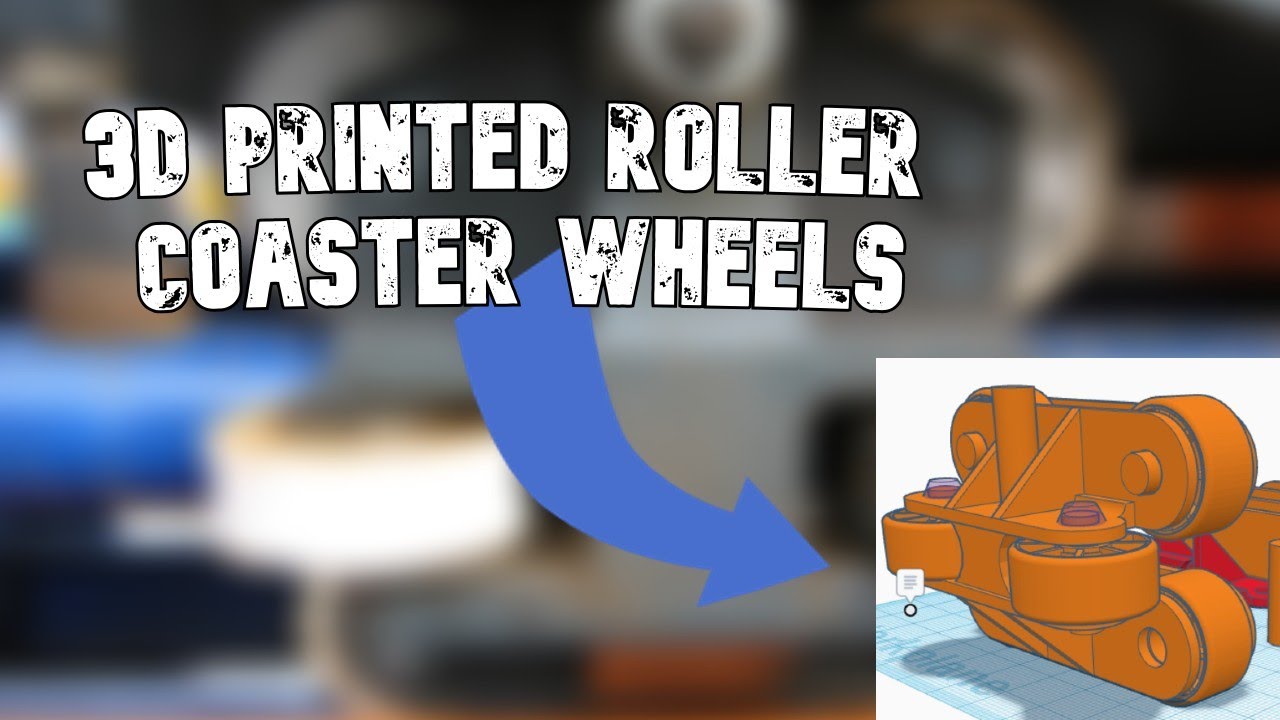 3D Printed Roller Coaster Wheels - YouTube