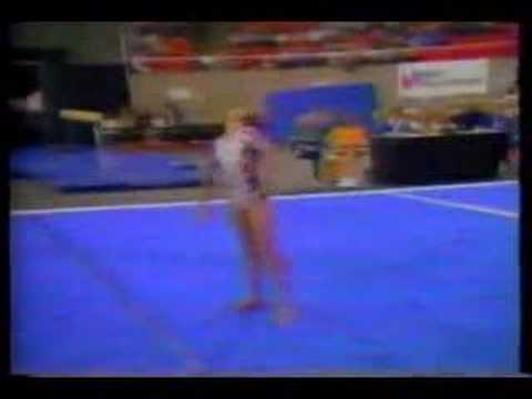 1980 Gymnastics Championships of the USA Luci Collins - YouTube