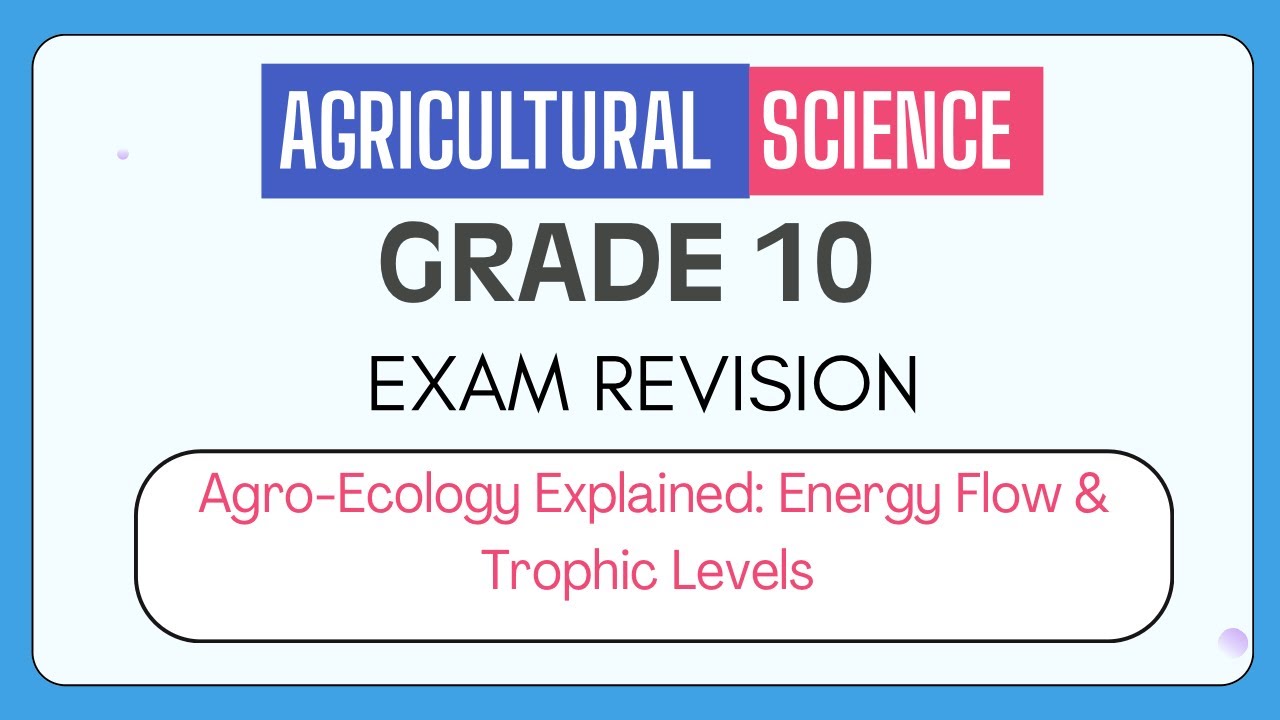 Agricultural Science Grade 10: Past Paper Revision Q&A EXPLAINED! - YouTube
