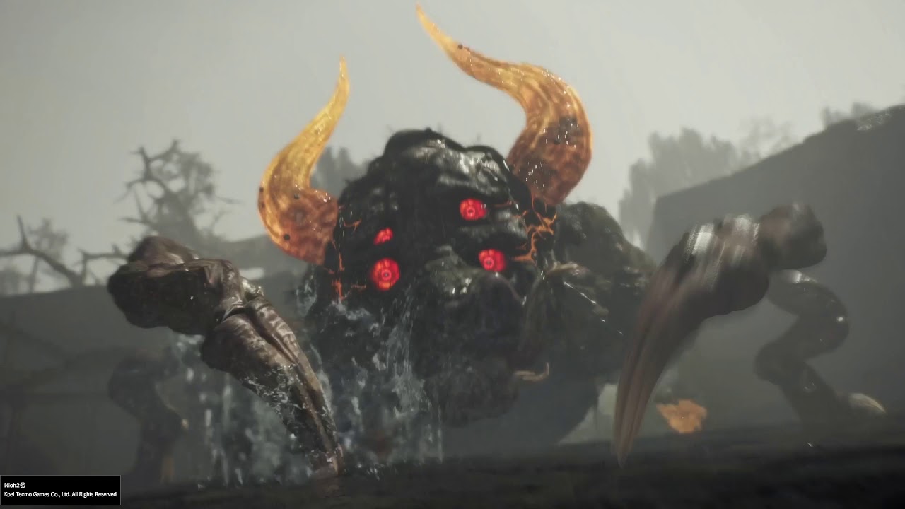 Nioh 2 co-op Boss fight compilation - YouTube