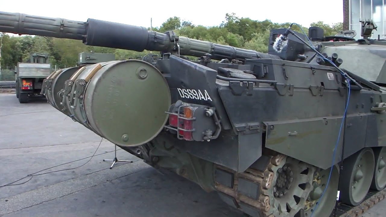 Challenger 2 MBT Engine recording setup - YouTube