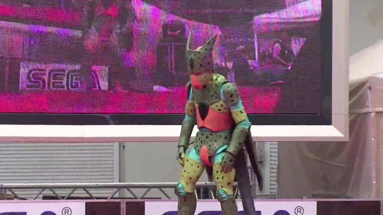 Epitanime 2010 cosplay - Cell (Dragon Ball Z) - YouTube