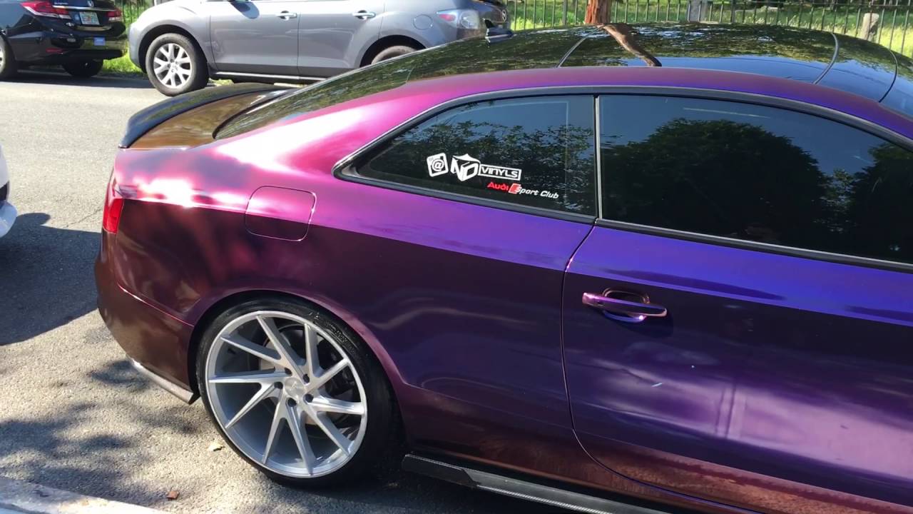 My Audi s5 wrapped by NDVinyls - YouTube