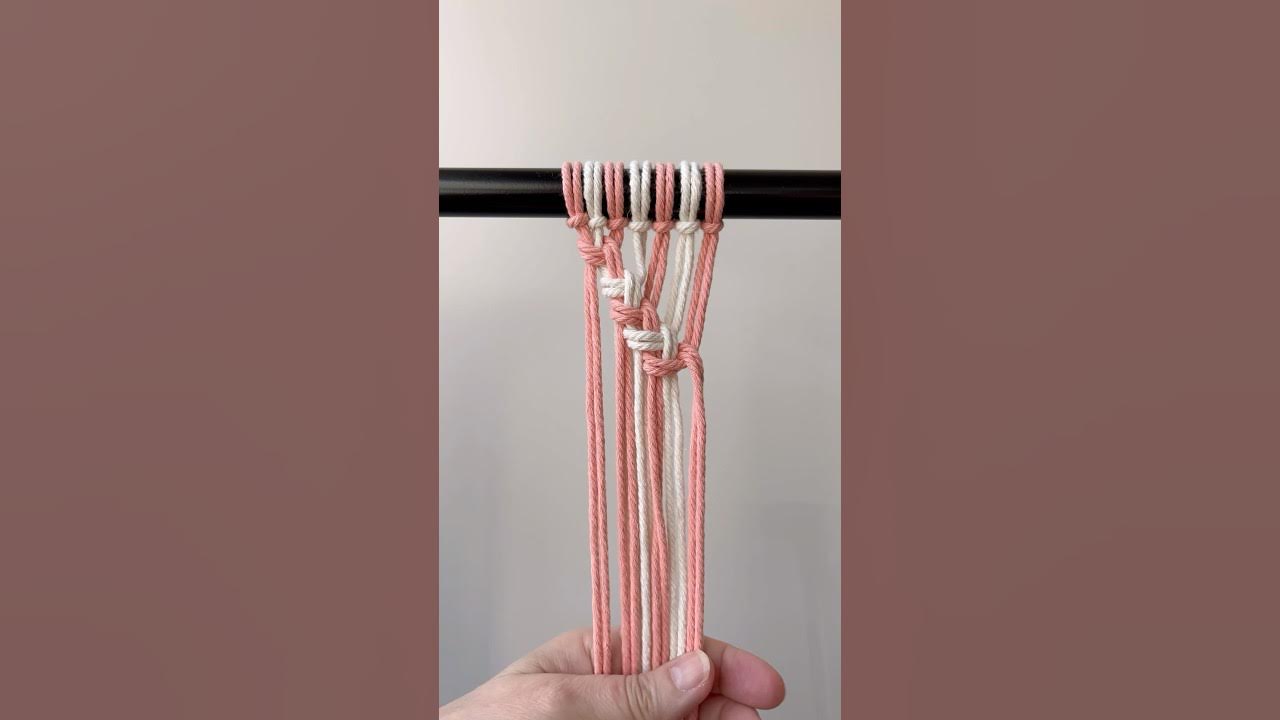 Macrame pattern tutorial 🧶#macrame #macramepattern #macrameknot #macrametutorial #diy # ...