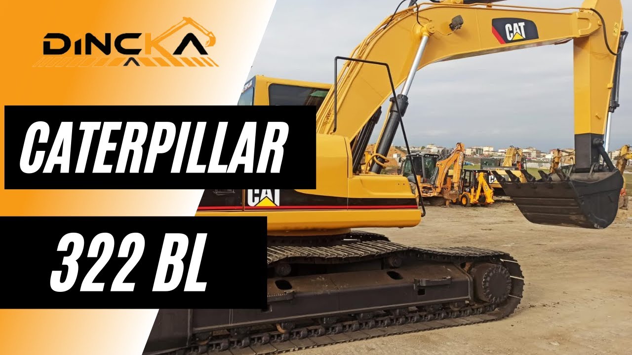 1998 Caterpillar 322BL - YouTube