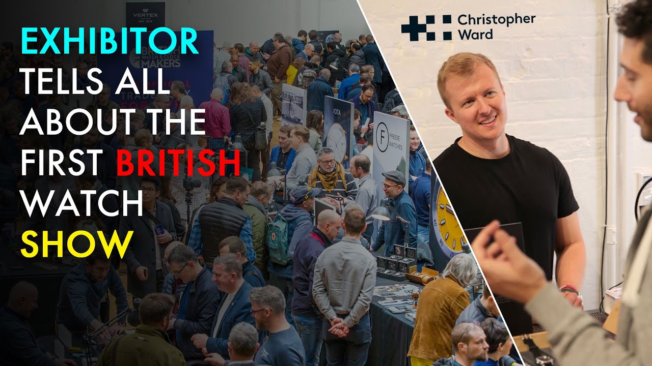 Christopher Ward Designer Talks: British Watch and Clock Makers Show 2024 - YouTube