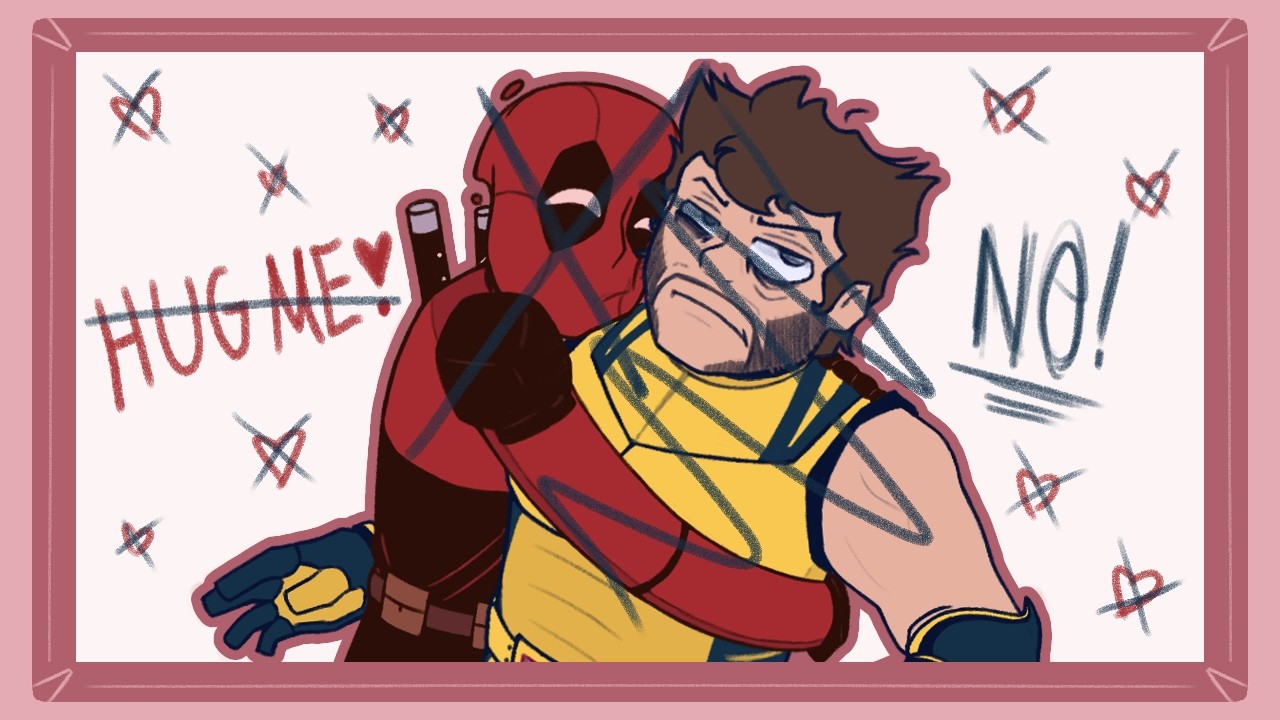 HUG ME! meme - Deadpool & Wolverine (Logan denying the poolverine ...